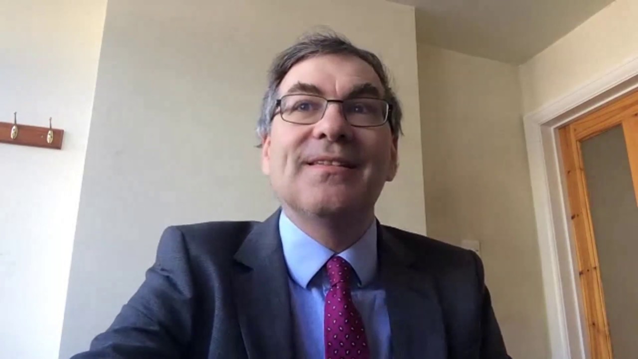 Prof. Stephen Bach, Dean of King’s Business School, talking about the ...
