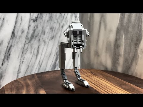 LEGO Star Wars: Mini AT ST with Relax Music - YouTube