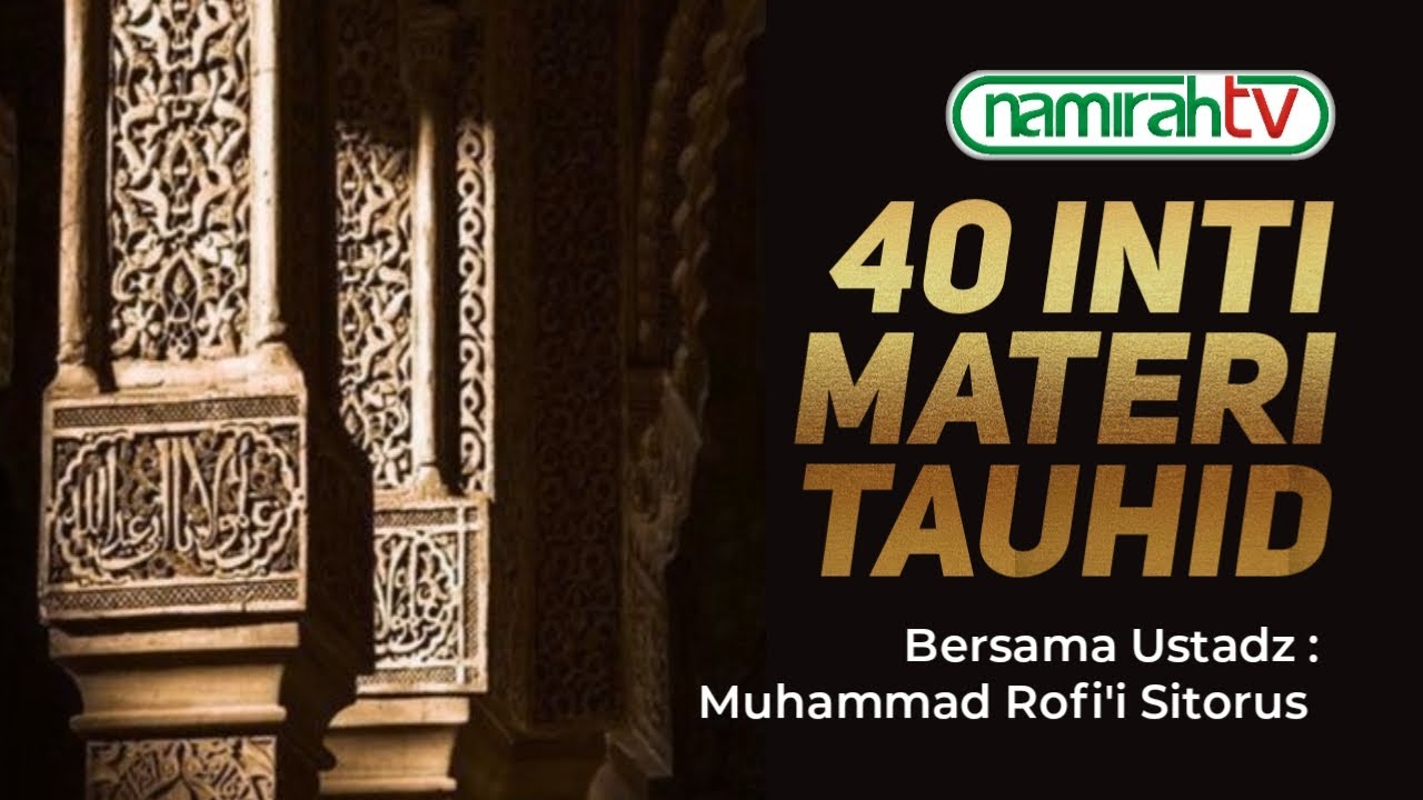 LIVE Kajian Maghrib | Ust. Muhammad Rofi'i Sitorus | 40 Inti Dasar ...