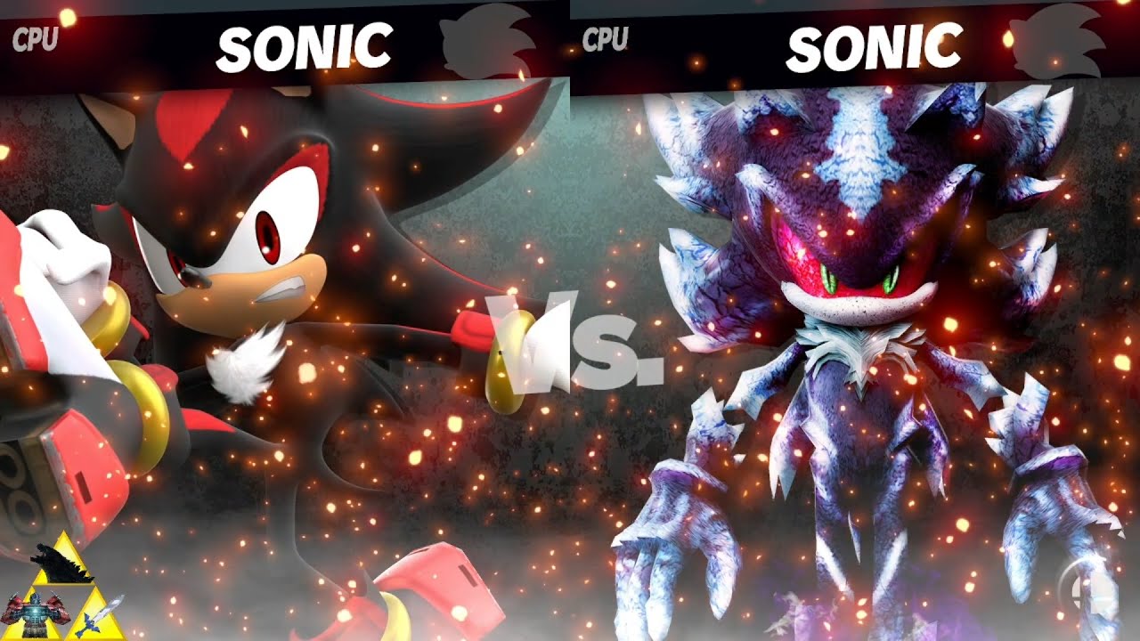 Shadow The Hedgehog Vs Mephiles The Dark
