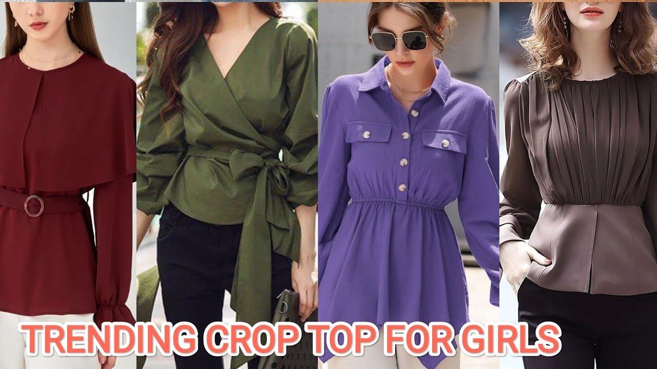 Trending Crop tops 👗 for Girls || Latest Crop top || Fancy crop tops ...