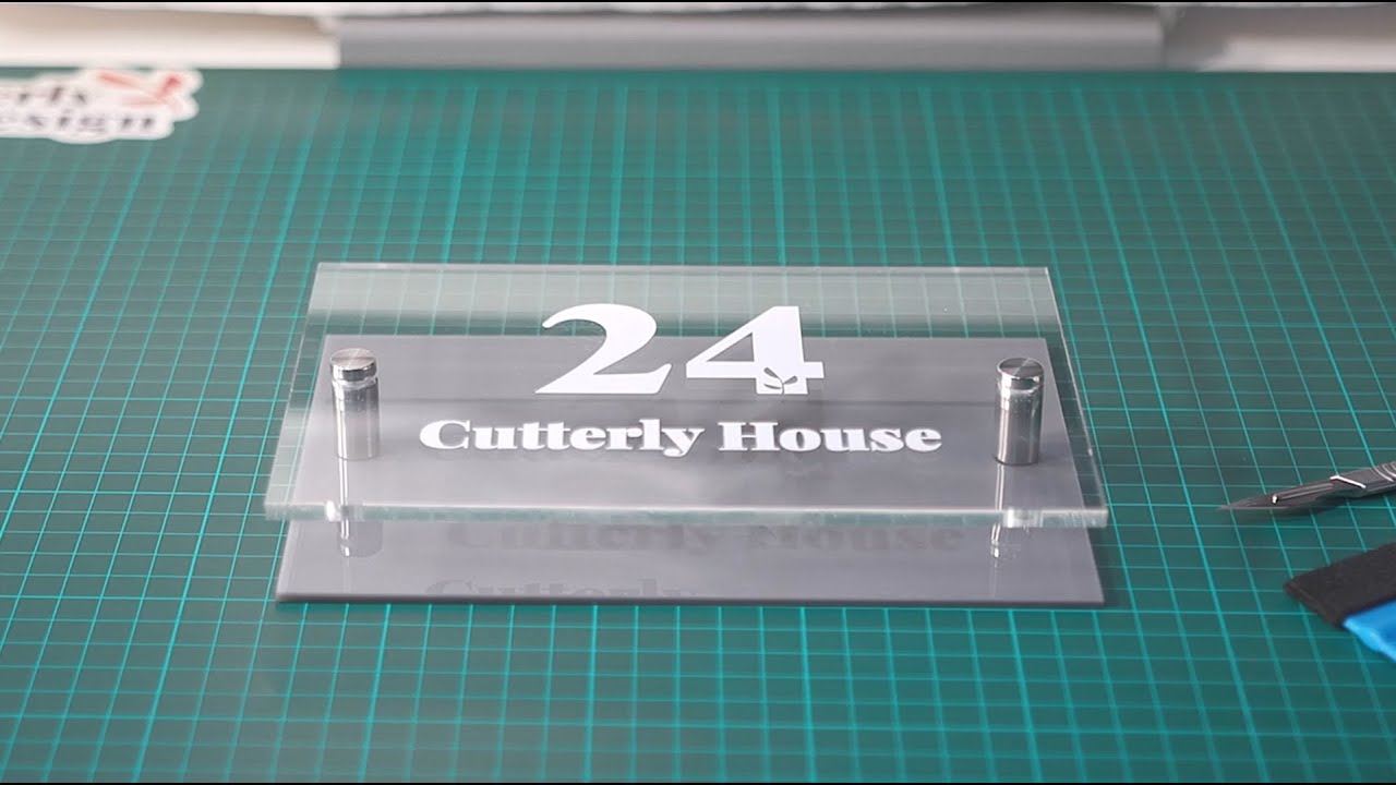 DIY Door Number Sign: Add Elegance and Personalization with a Vinyl ...