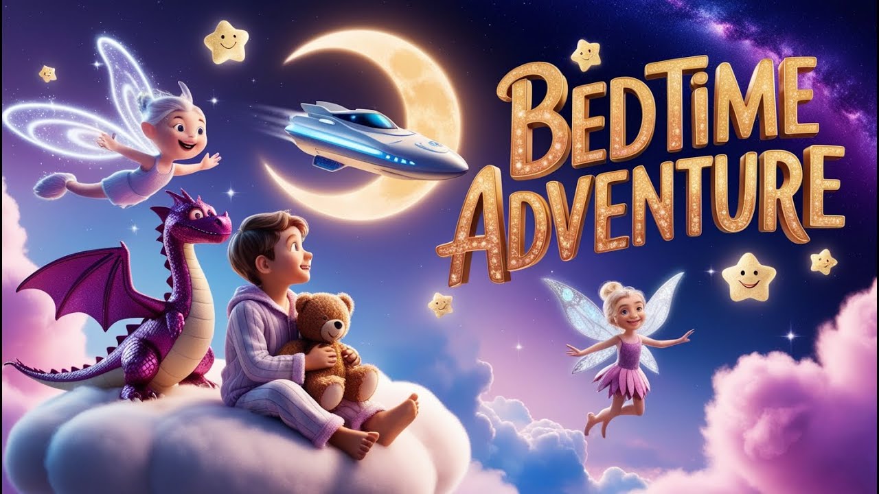 BEDTIME ADVENTURE LULLABY | FOR KIDS AND TODDLERS | WITH LYRICS | - YouTube