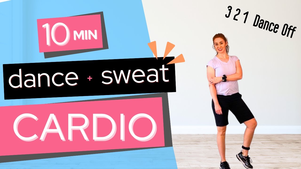10 minute intense & fun cardio workout - get sweaty, a mood boost & abs ...