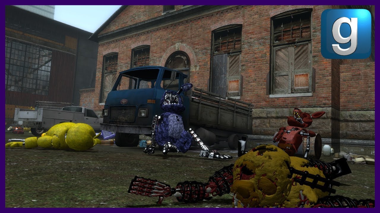 Gmod FNAF | The Animatronic Junkyard [Part 1] - YouTube