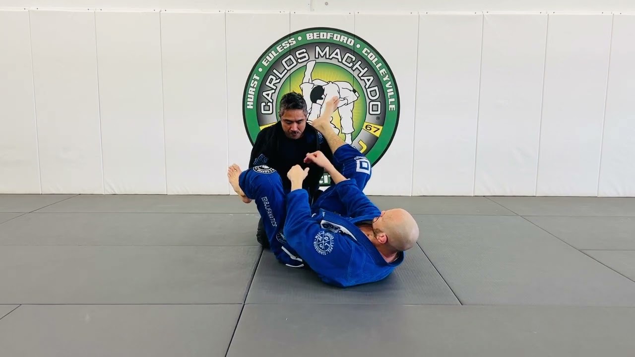 Collar And Sleeve Guard Quick Scissor Sweep by Greg Hamilton BJJ - YouTube