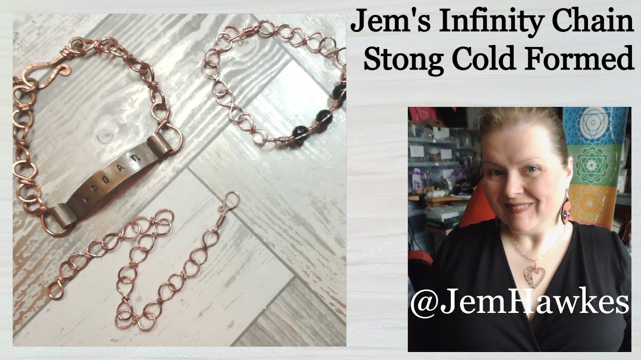Create a STRONG Infinity Link Chain without Soldering by Jem Hawkes ...