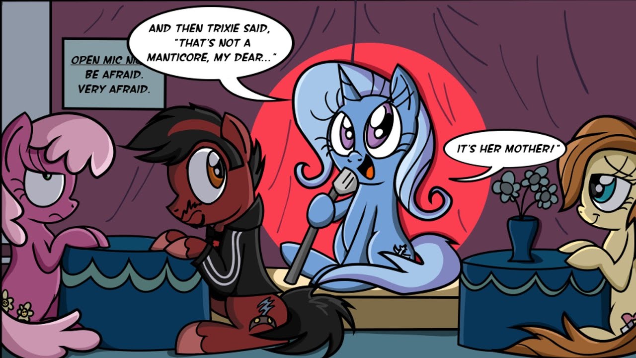 [MLP Comic Dub] Shut Up, Comedy (saucy comedy) - YouTube