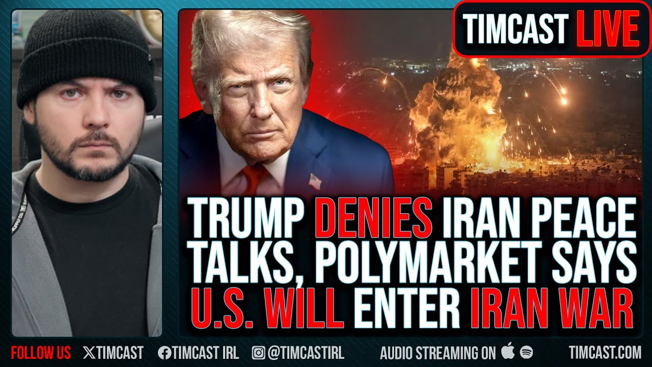 Trump DENIES Peace Talks With Iran, Polymarket Says US WILL Intervene, U.S. Strike IMMINENT ...
