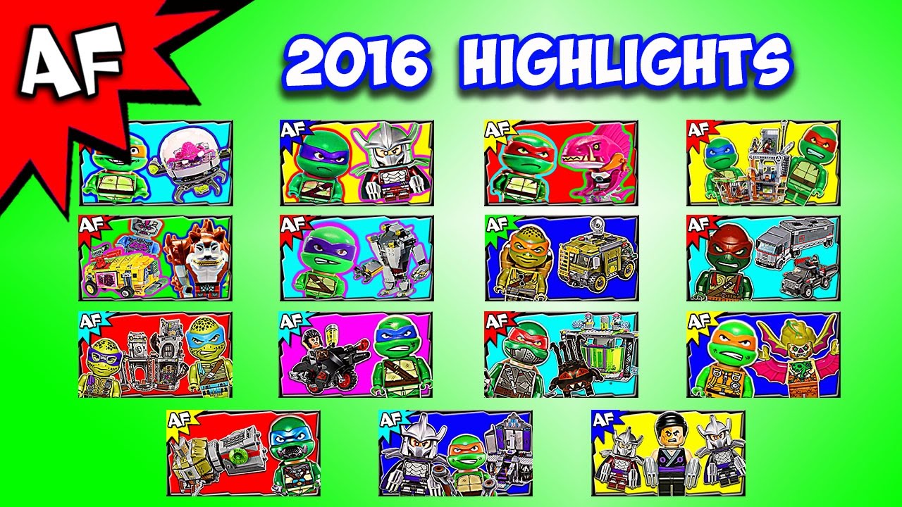All Lego TMNT Sets - Highlights! - YouTube
