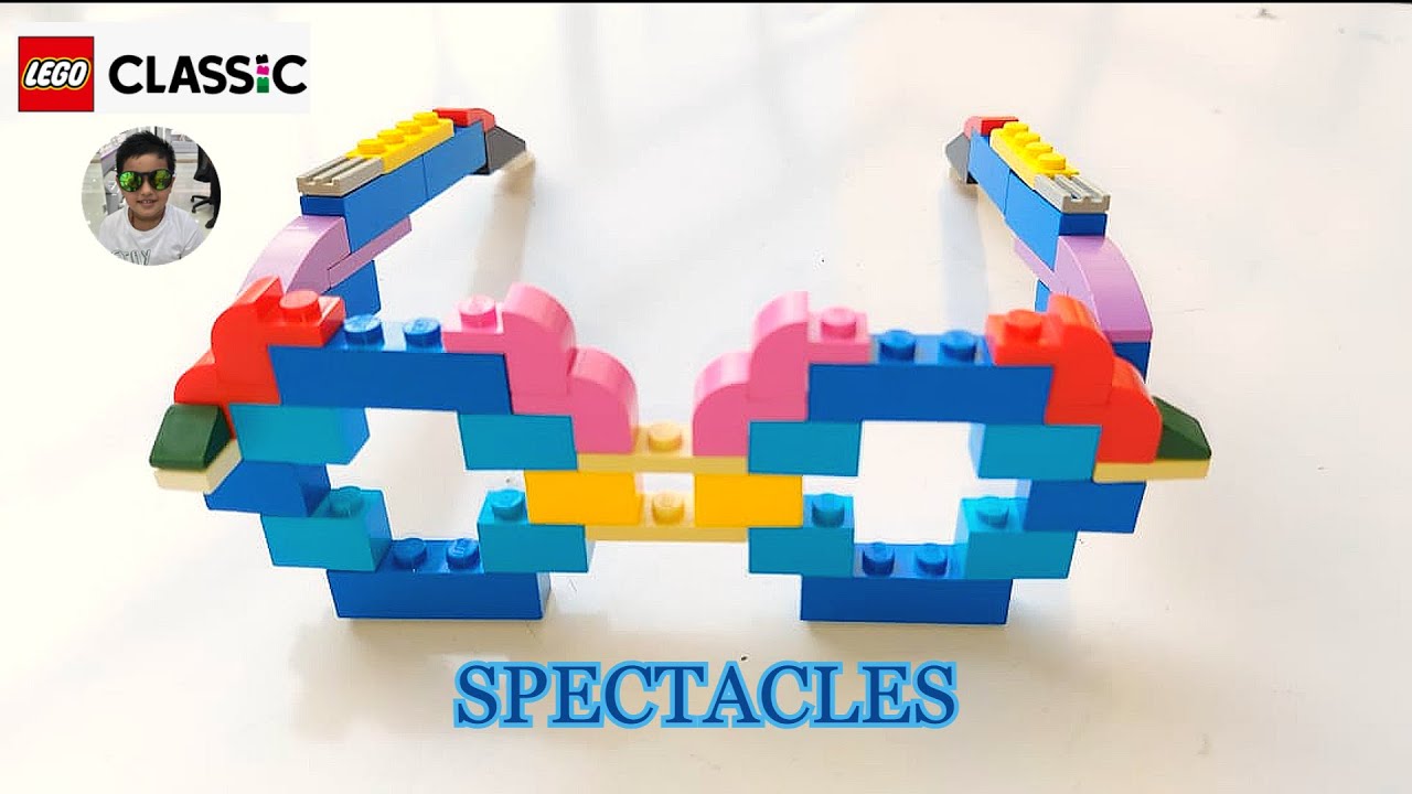 Spectacles from LEGO® Classic 10696 Set -"how to" - YouTube