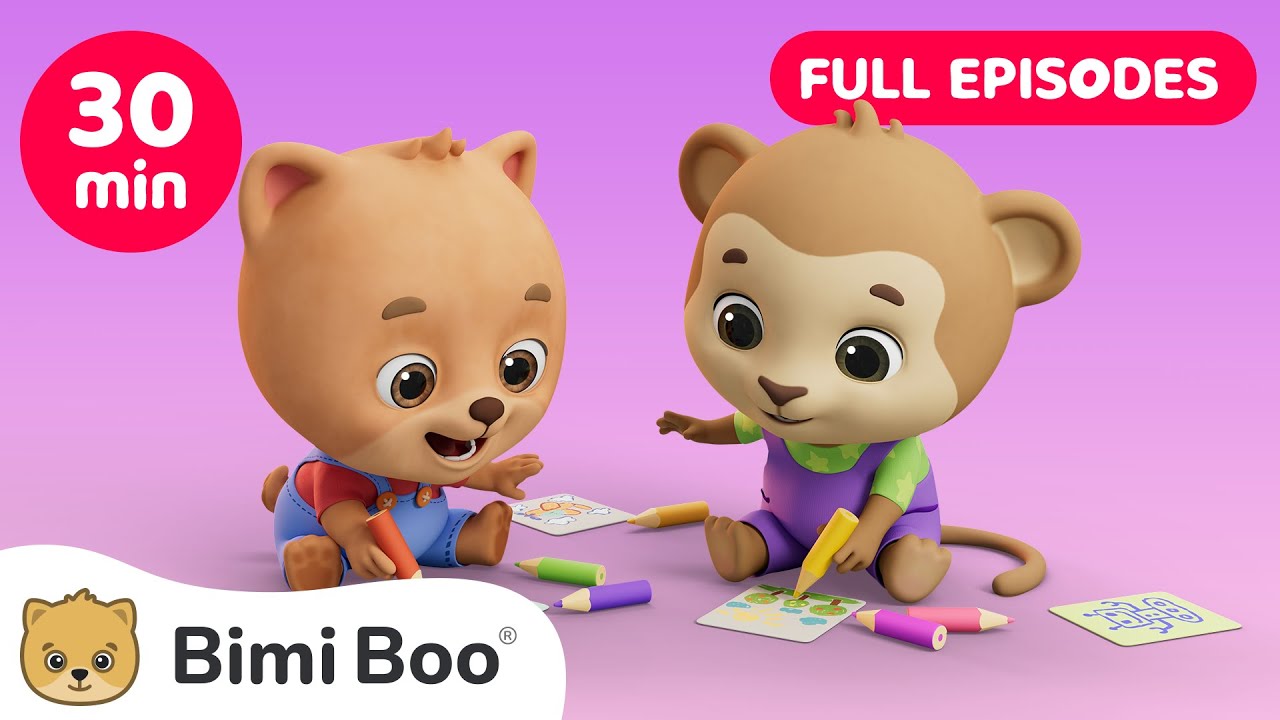 MEGA Mix of Episodes (Part 2) | Bimi Boo Kids Songs and Nursery Rhymes ...