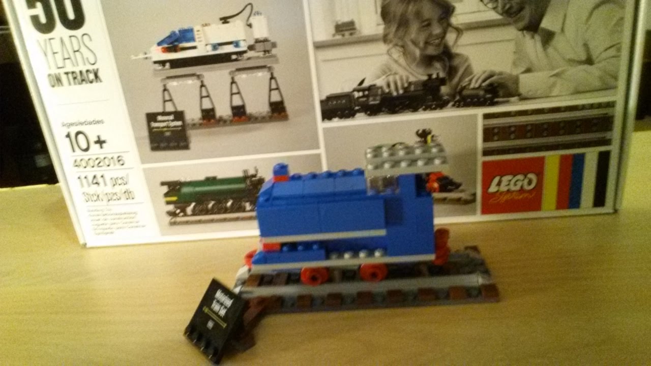 Lego 4002016 50 Years on track - YouTube