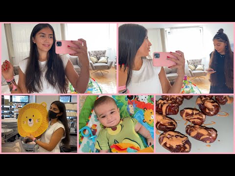 ABLA KARDEŞ BİR GÜNÜMÜZ👩🏽‍🤝‍👩🏼SAĞLIKLI TATLI MUTLAKA DENEYİN😍NELER ALDIM🛍 - GÜNLÜK VLOG