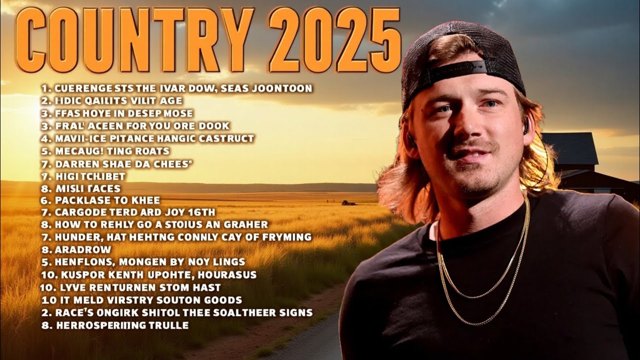 Country Music 2025 - Morgan Wallen, Luke Combs, Chris Stapleton, Kane ...