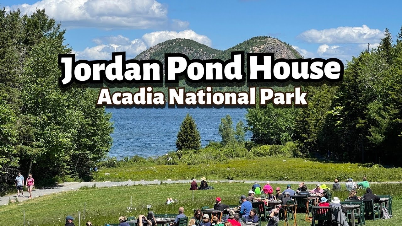 Jordan Pond House - Acadia National Park - YouTube
