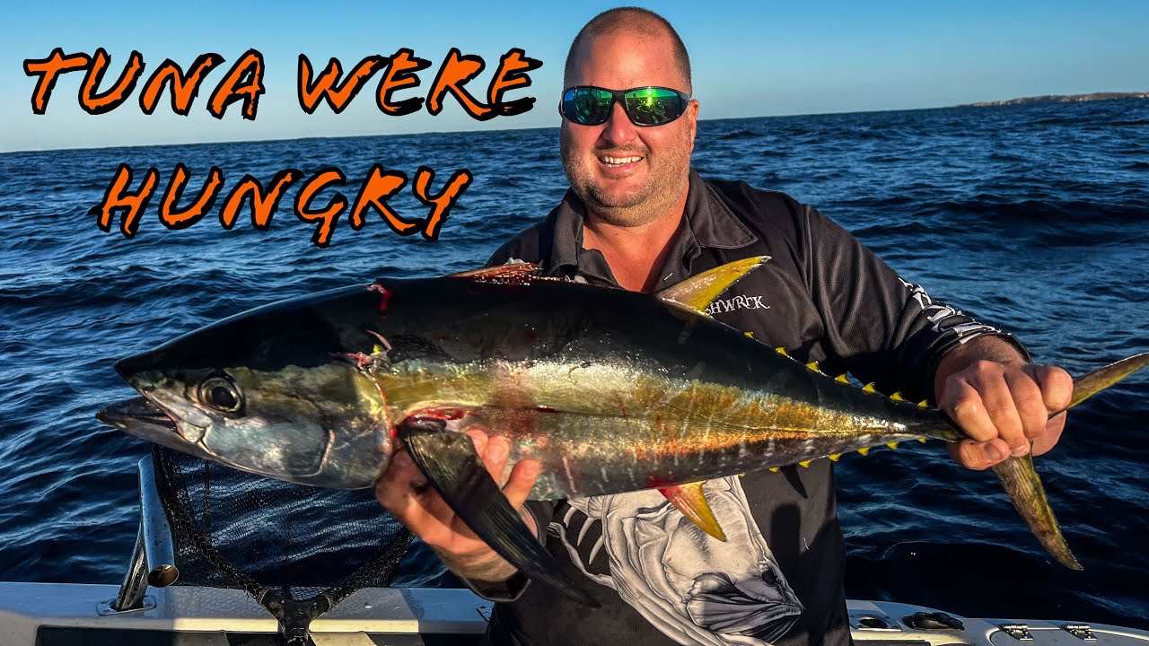 YELLOWFIN TUNA | Fishing Perth ROTTNEST island - YouTube