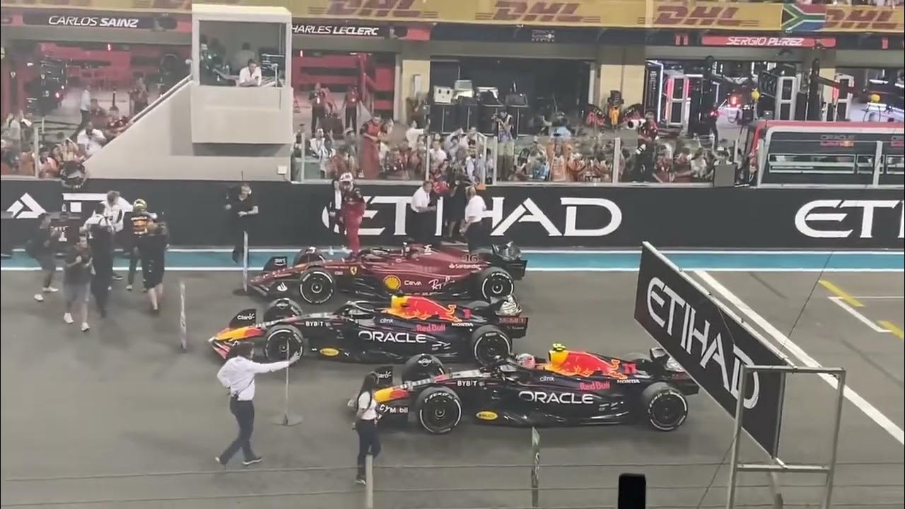 #F1 #AbuDhabiGP 🍩 Donut 🏁 2022 Final Race Finish & Podium🏆 - YouTube