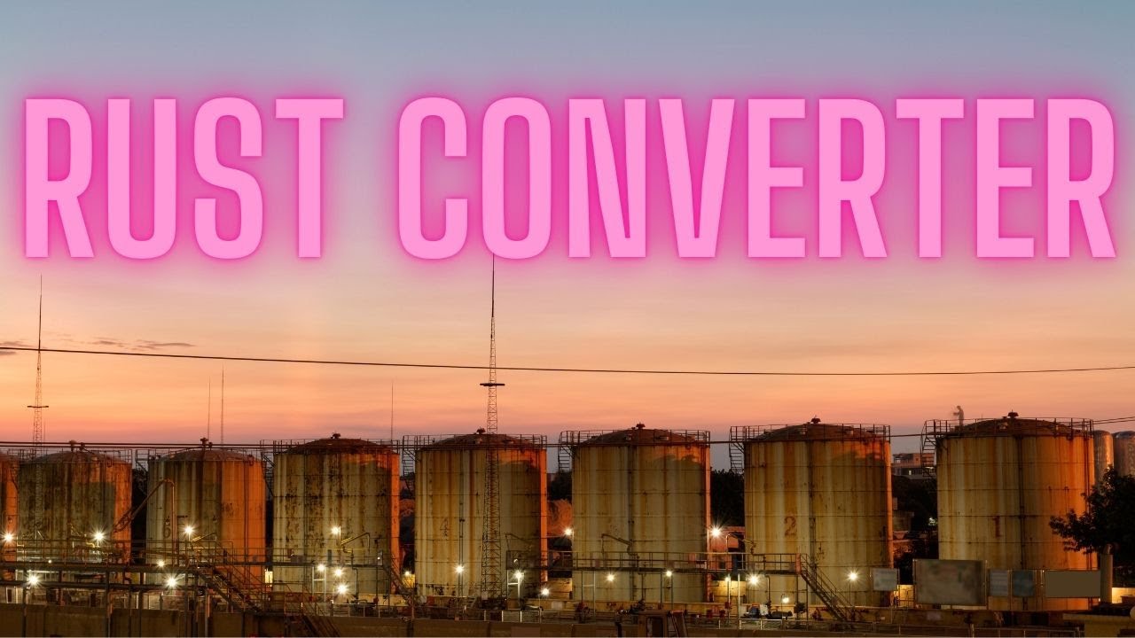 Rust converter storage tankers protection Motsturizer Humidity Rust ...