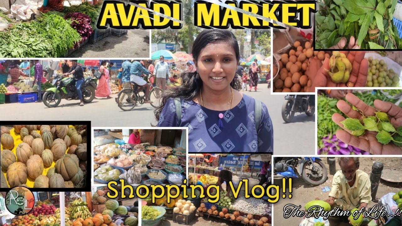 Avadi market in Chennai || Market review || Vishu purchase! - YouTube