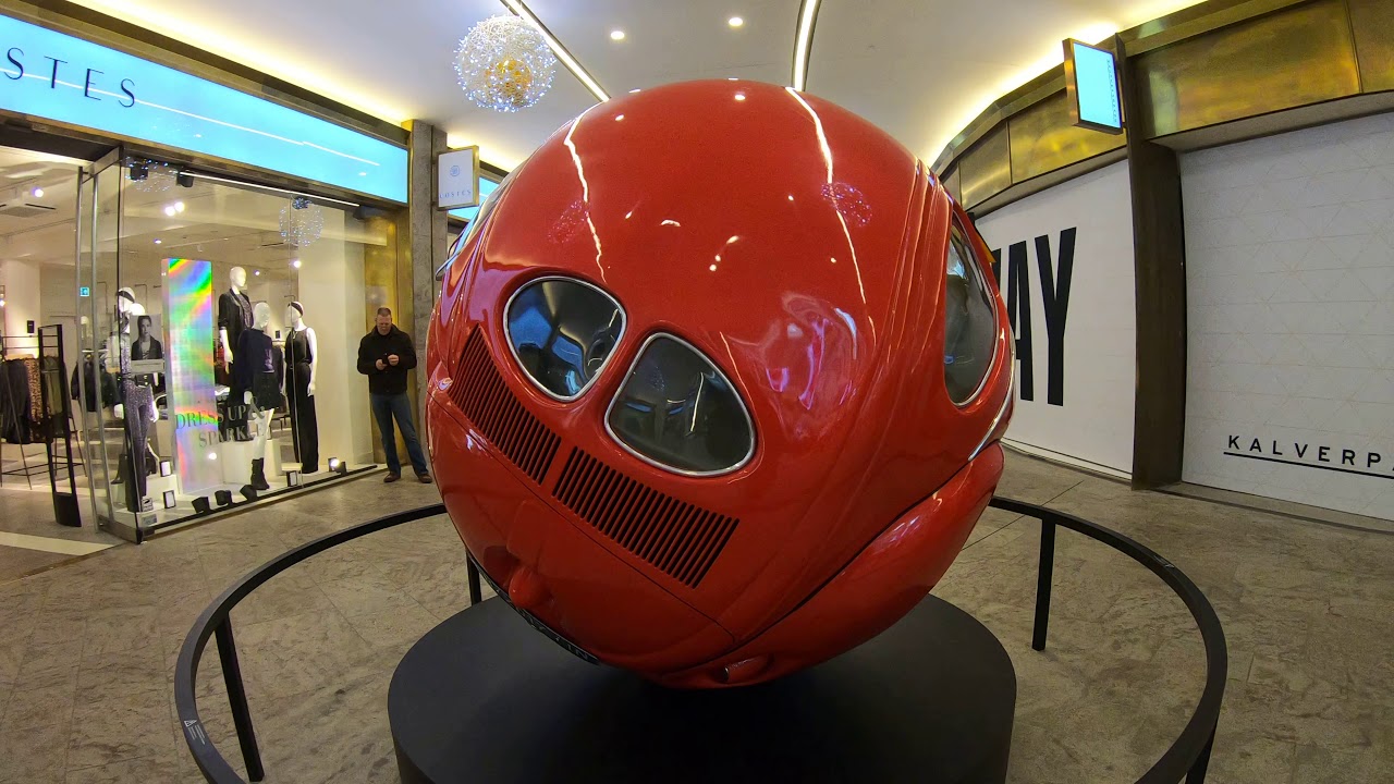 VW Beetle Sphere by Ichwan Noor in Amsterdam AMS - YouTube