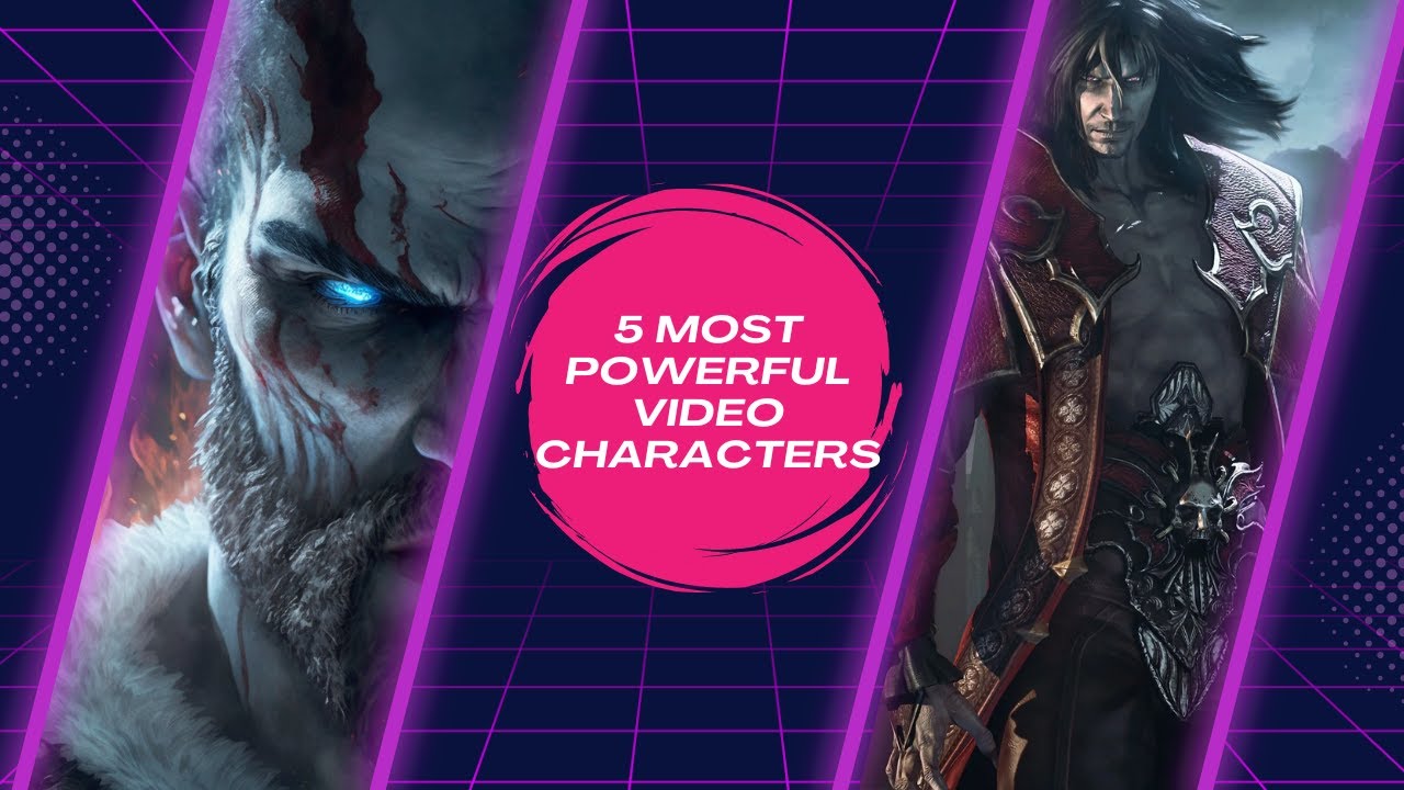 Top 5 Most Powerful Video Game Characters - YouTube