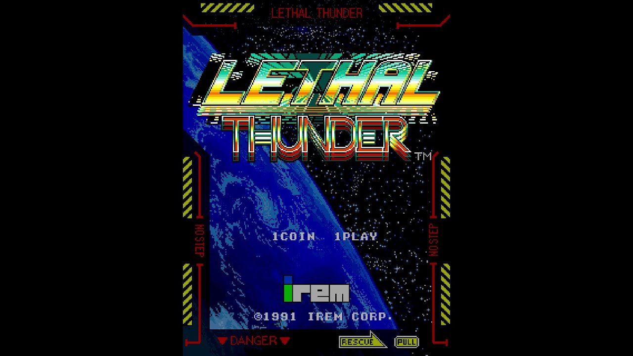 Lethal Thunder. [Arcade - Irem M92]. 1CC. Ending no.2. 60Fps. - YouTube