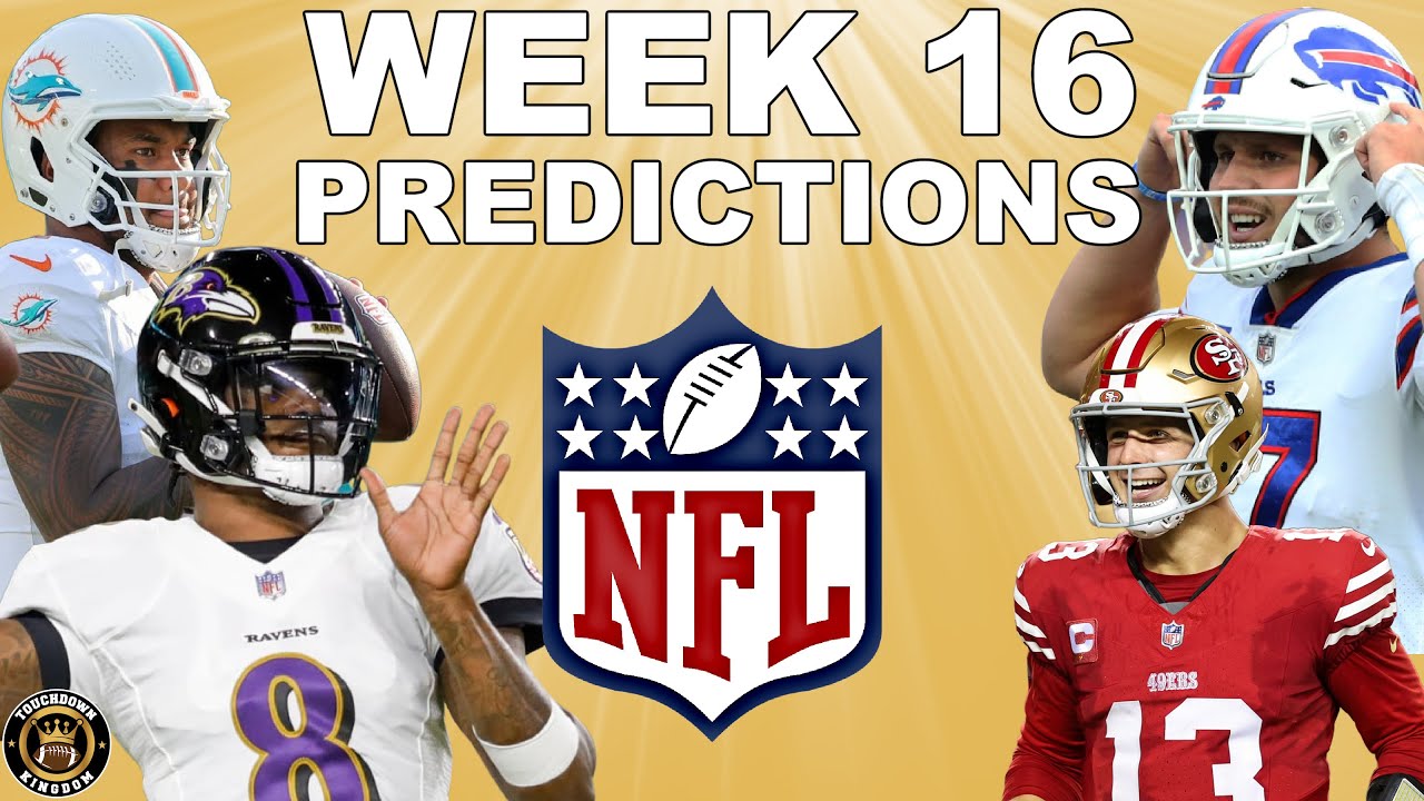NFL Week 16 Predictions 2023! 🏈 🔥 - YouTube