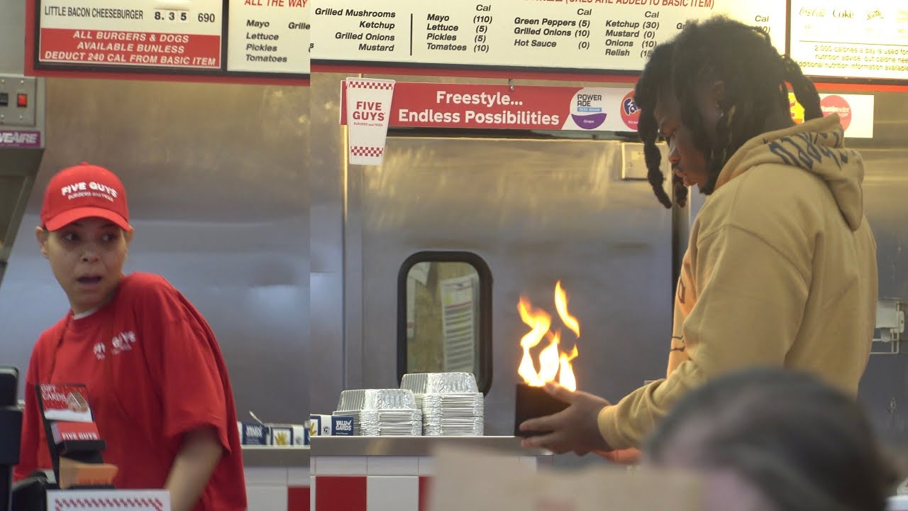 Fire Wallet Prank! - YouTube
