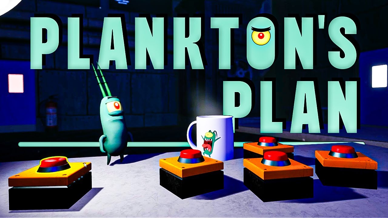 SpongeBob GOES ON A RAMPAGE in Plankton's Plan - YouTube