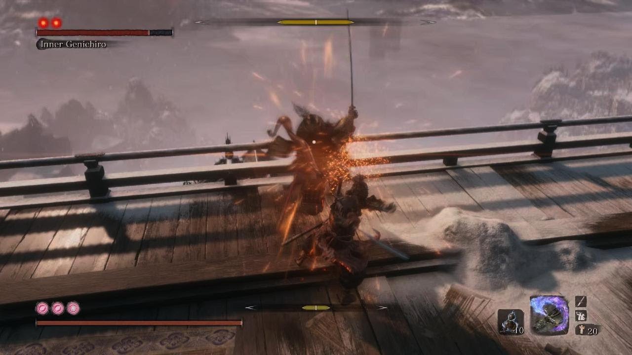 Sekiro: Shadows Die Twice - Inner Genichiro flawless - YouTube