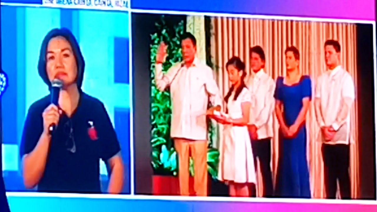 MRS HONEYLET AVANCEÑA NAPAAKAP KAY FPRRD SA PDP RALLY! PAKIUSAP SA ONE ...