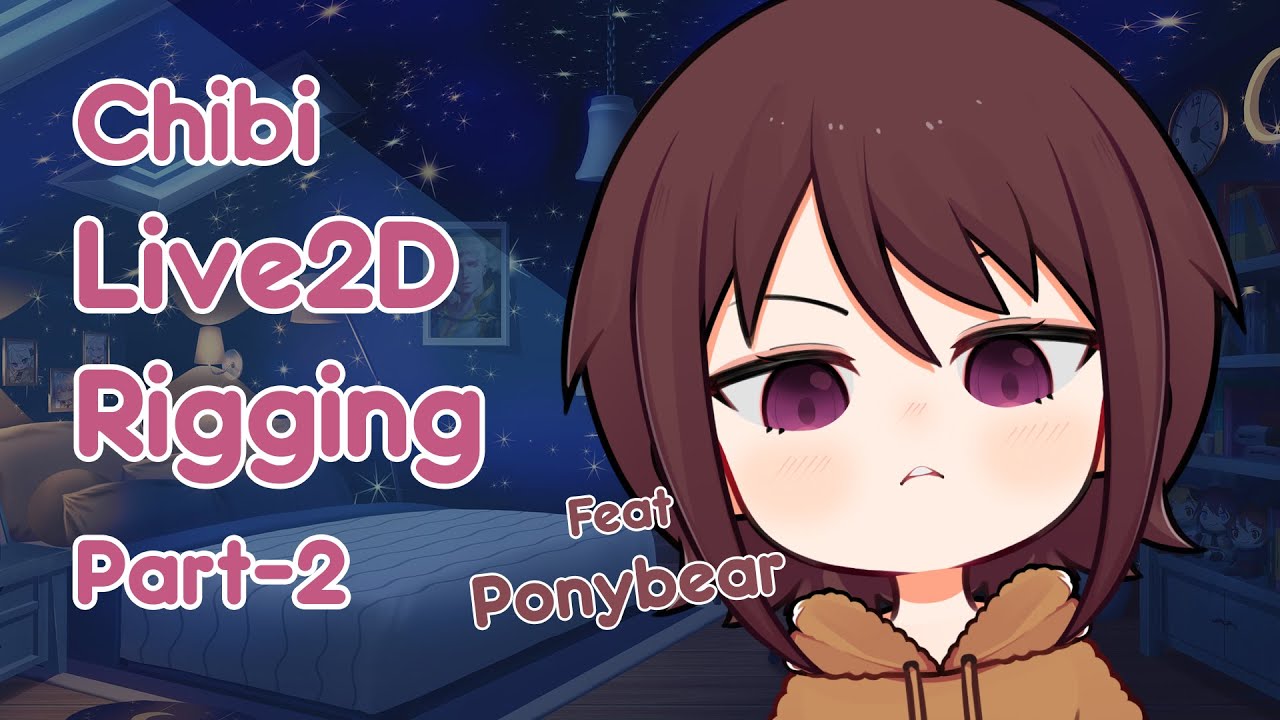Live2D Tutorial - Chibi Rigging Process Part 2 - Head XYZ Continuation ...