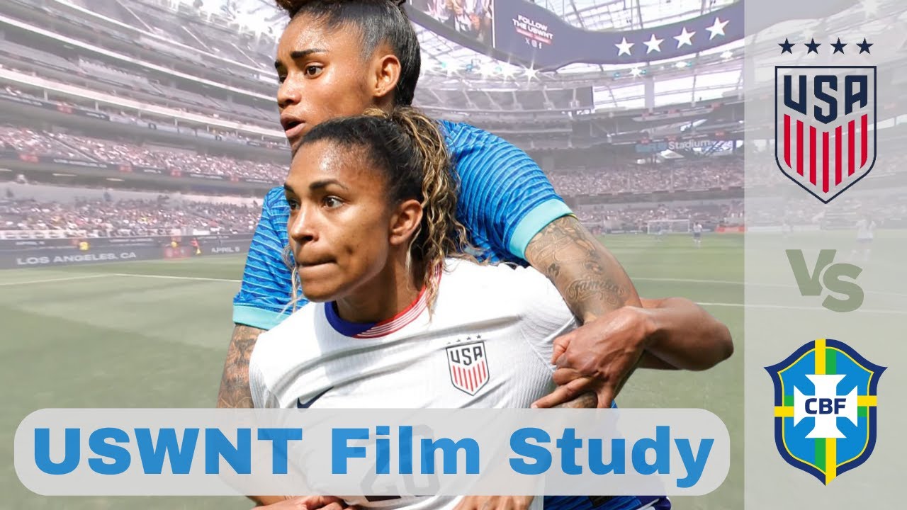 USWNT vs Brazil | Friendly #1 Analysis and Player Reviews - YouTube