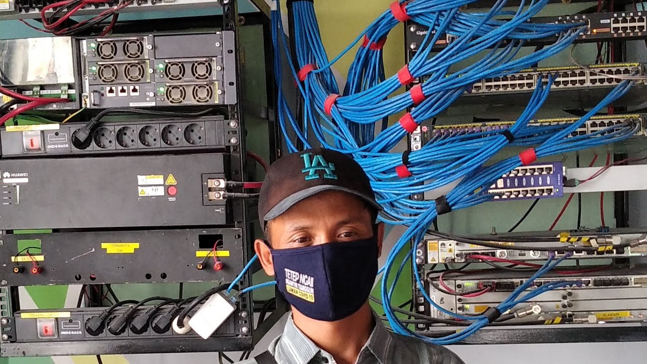 Memasang sfp iForte di Madiun #zmart #infotek - YouTube