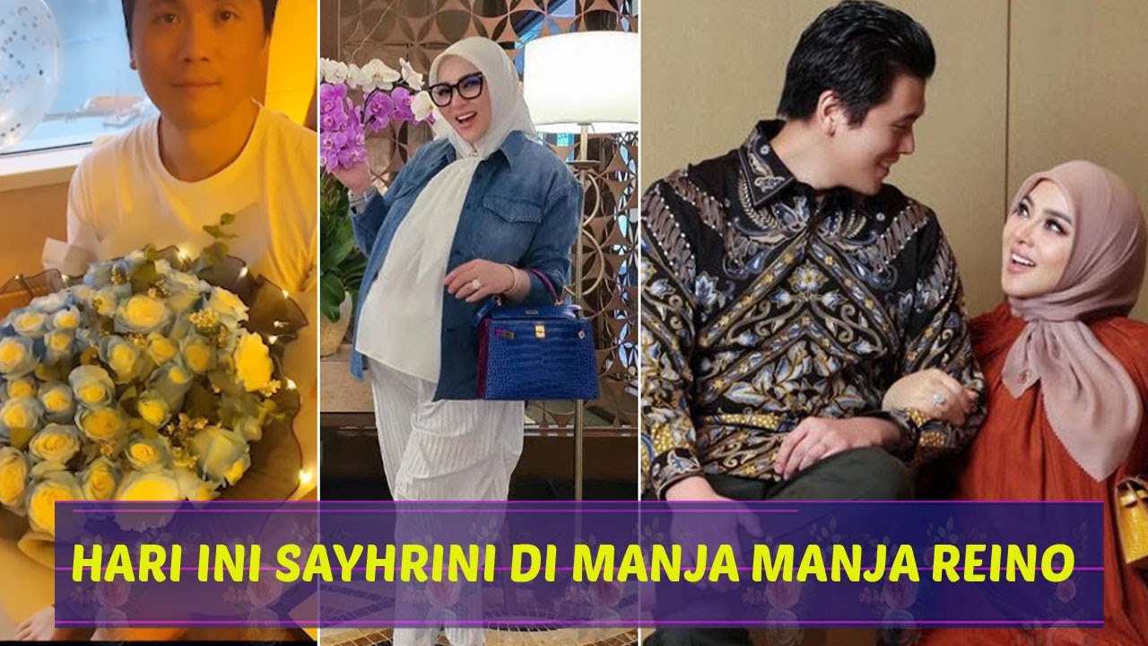 Bahagianya Syahrini hari ini di manja manja suami hamil tua leha leha ...