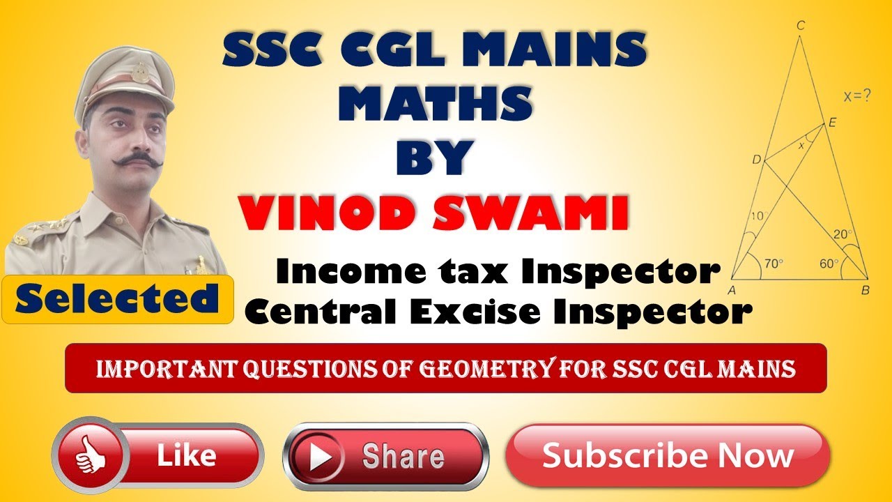 hard problems of geometry by vinod swami - YouTube