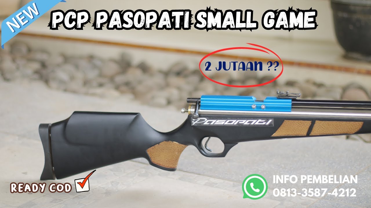HARGA SENAPAN ANGIN PCP PASOPATI SMALL GAME STAINLESS OD 27 TERBARU ...