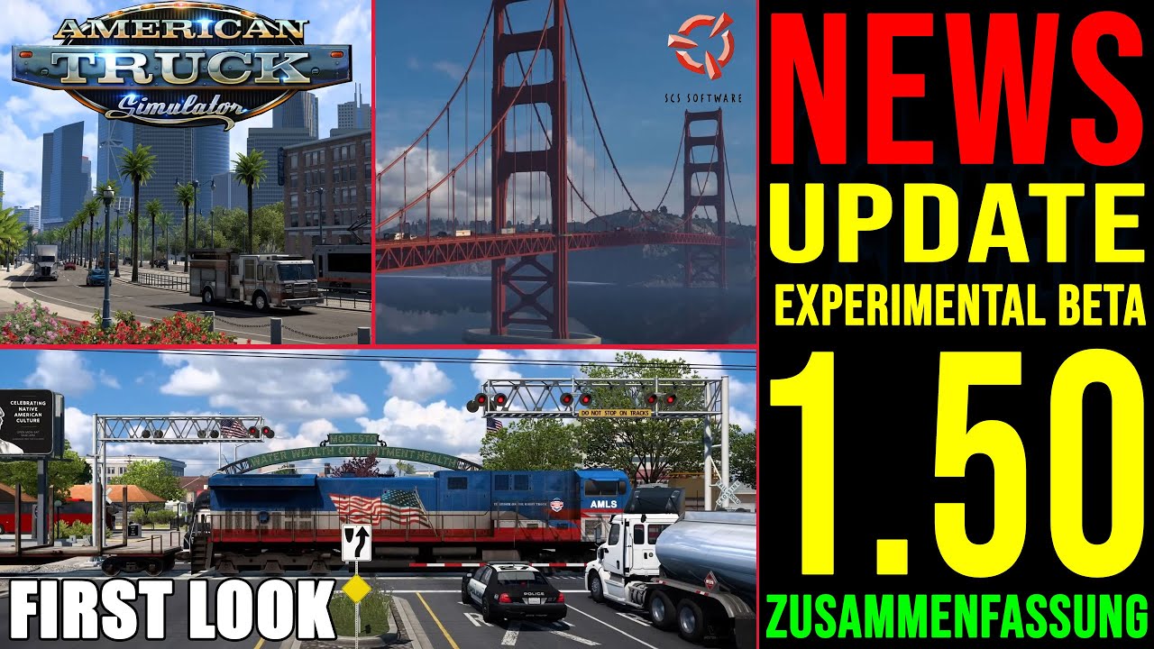 ATS 1.50 First Look NEWS 🚨 Die Zusammenfassung der 1.50 Experimental ...