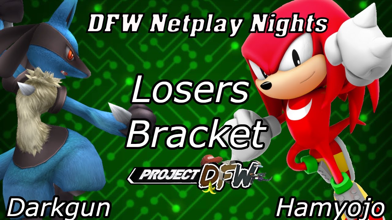 Darkgun (Lucario) vs Hamyojo (Knuckles) - DFW Netplay Nights 5 Losers ...