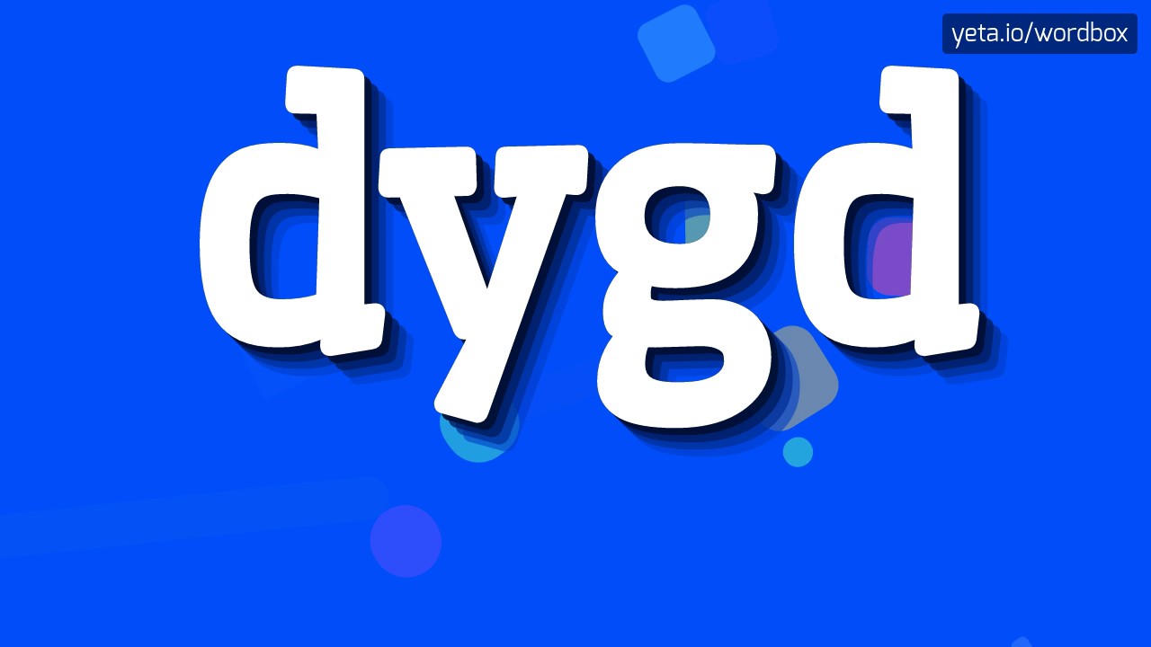 DYGD - HOW TO PRONOUNCE IT!? - YouTube