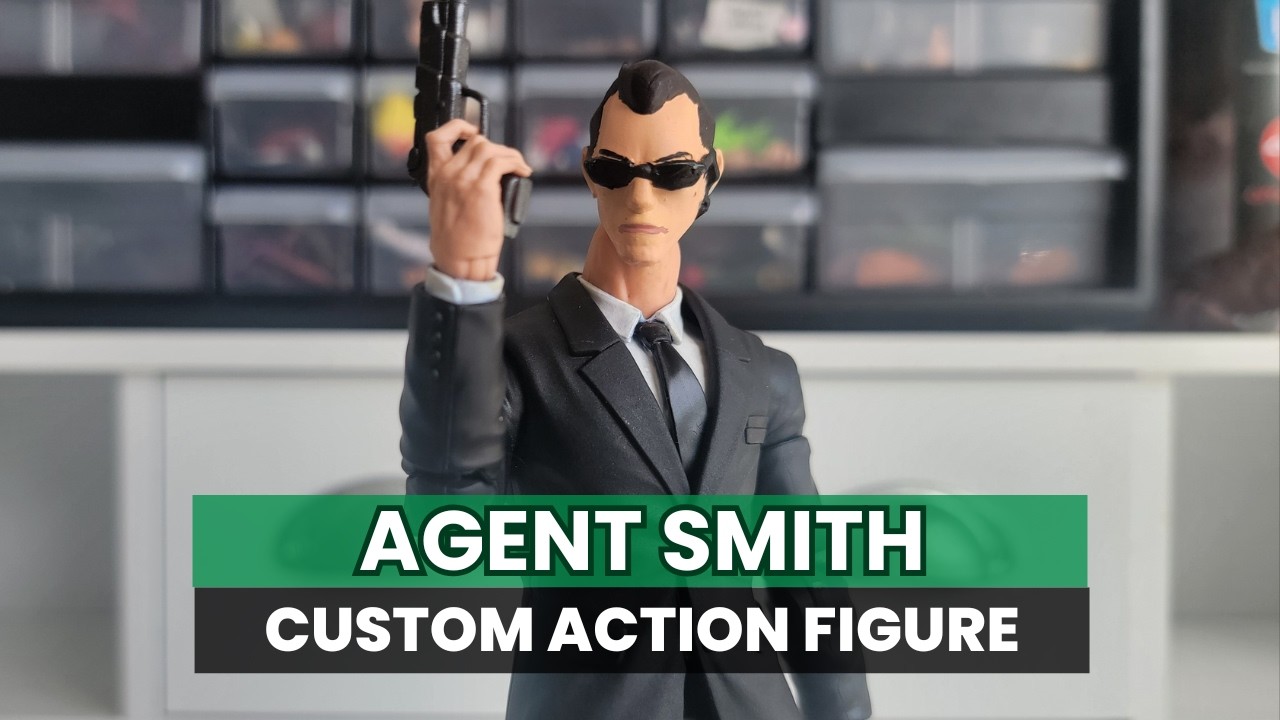 MULTIVERSUS AGENT SMITH CUSTOM ACTION FIGURE | THE MATRIX - YouTube
