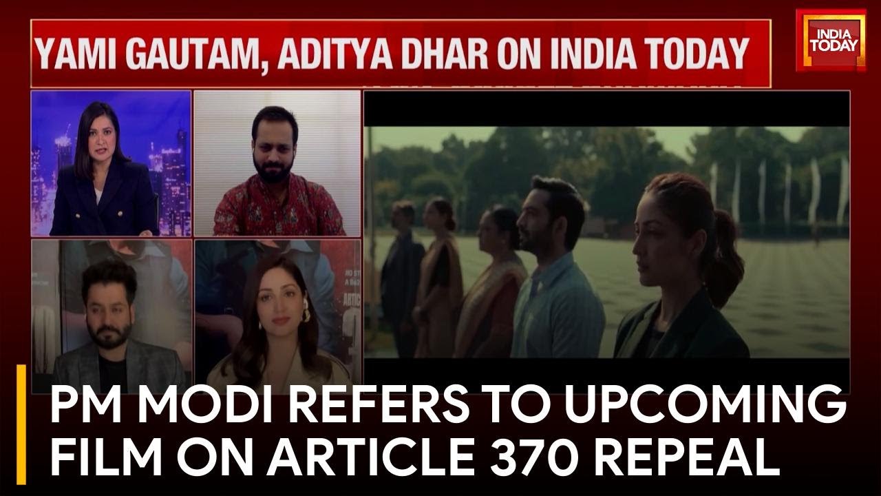 PM Modi Refers To Article 370 Film In Jammu | Catch Exclusive Interview ...