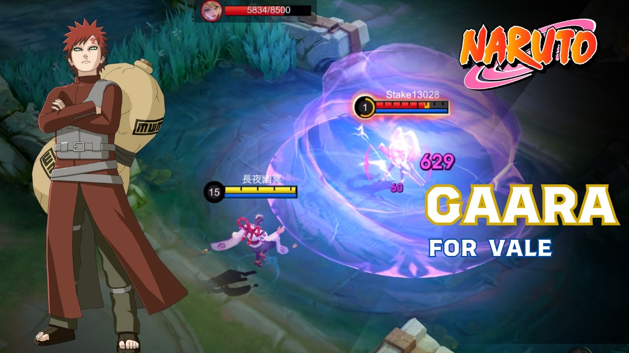 Gaara for Vale skill effects speculation! | MLBB X Naruto | Vale X ...