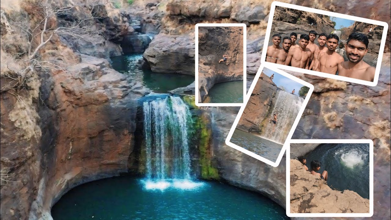 kalMandvi waterfall Jawhar | कालमांडवी धबधबा | Full Enjoy 🏊🌊🤸😅 - YouTube