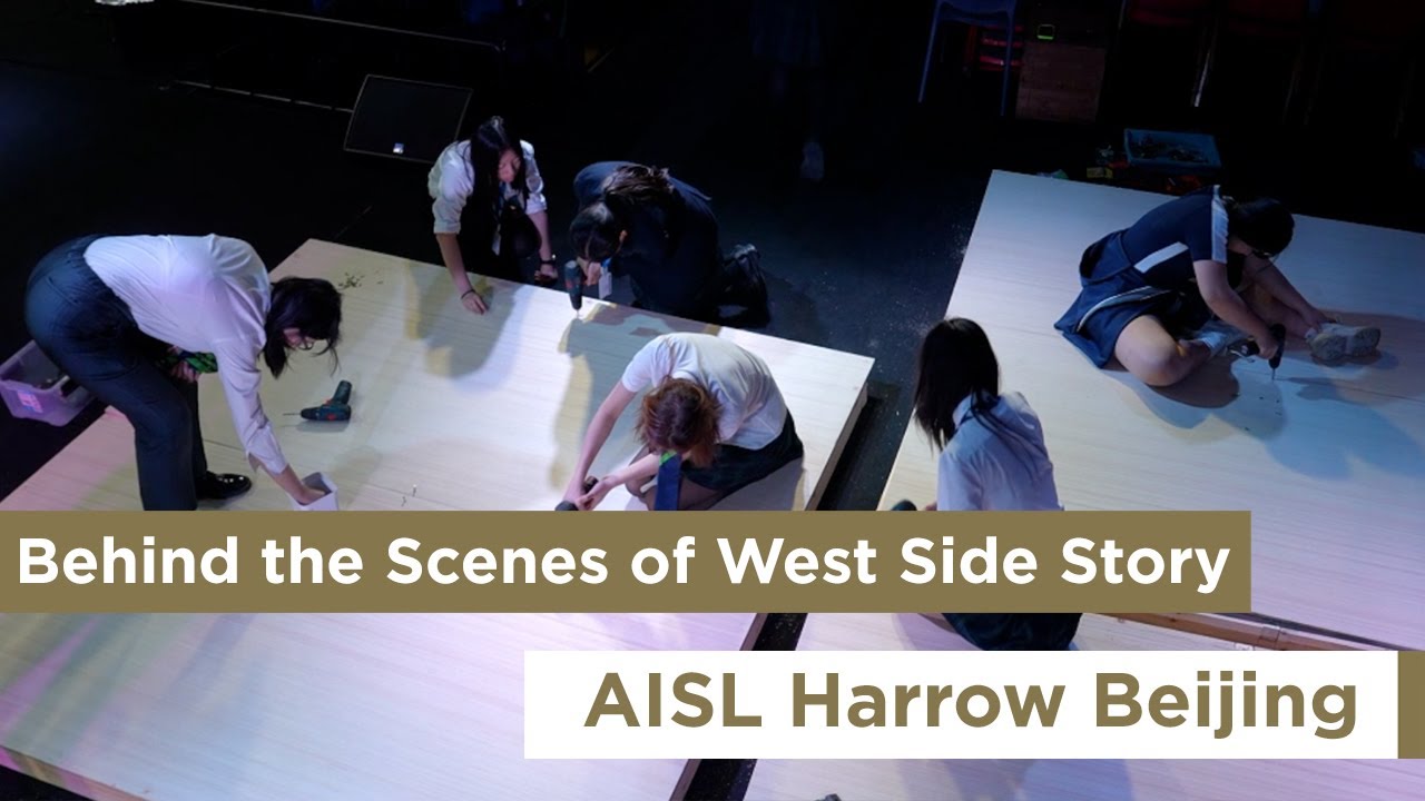 Behind the Scenes of West Side Story @ Harrow Beijing - YouTube
