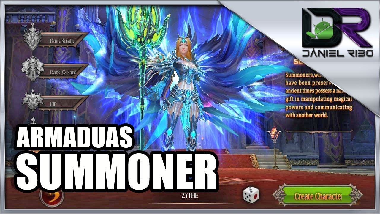 Mu Origin Summoner todos as armaduras - YouTube