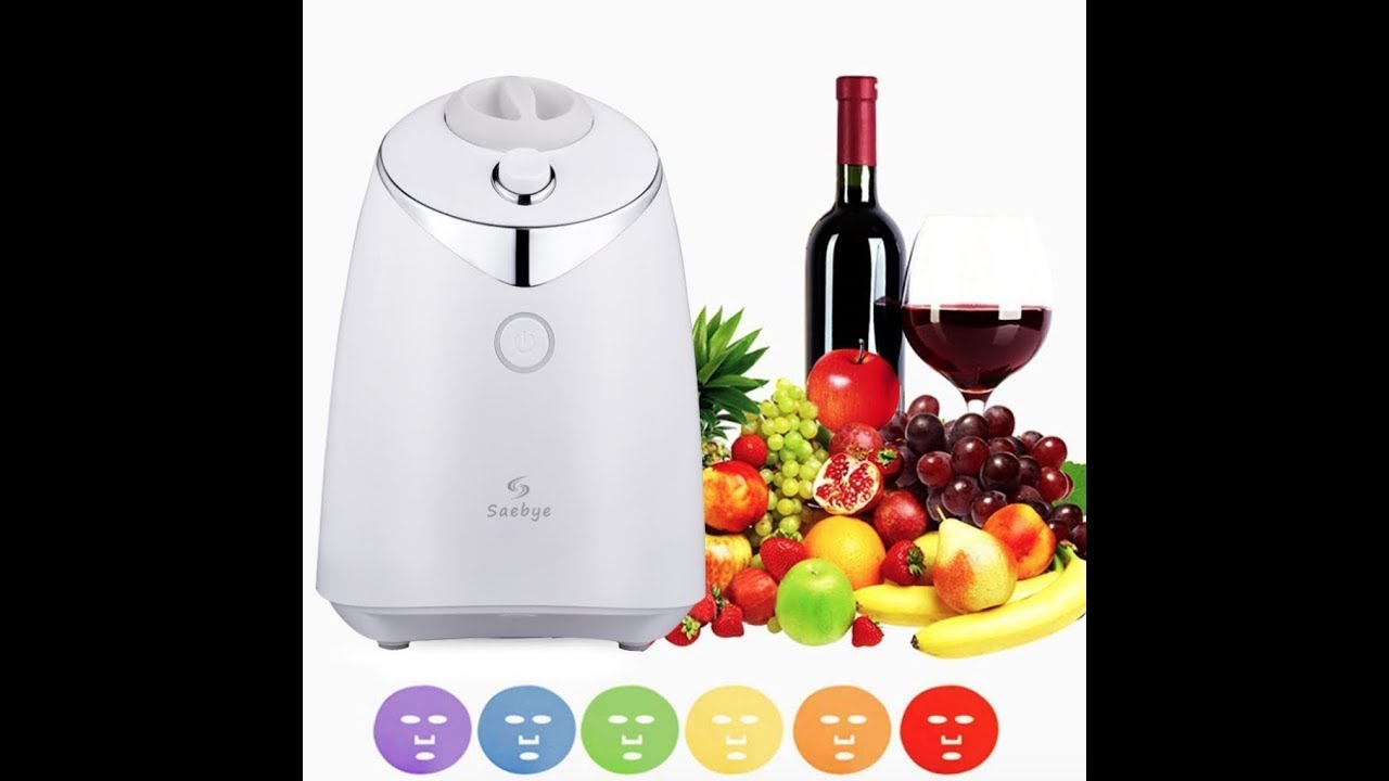 Review Automatic fruit mask machine/ Máquina para hacer mascarillas en ...