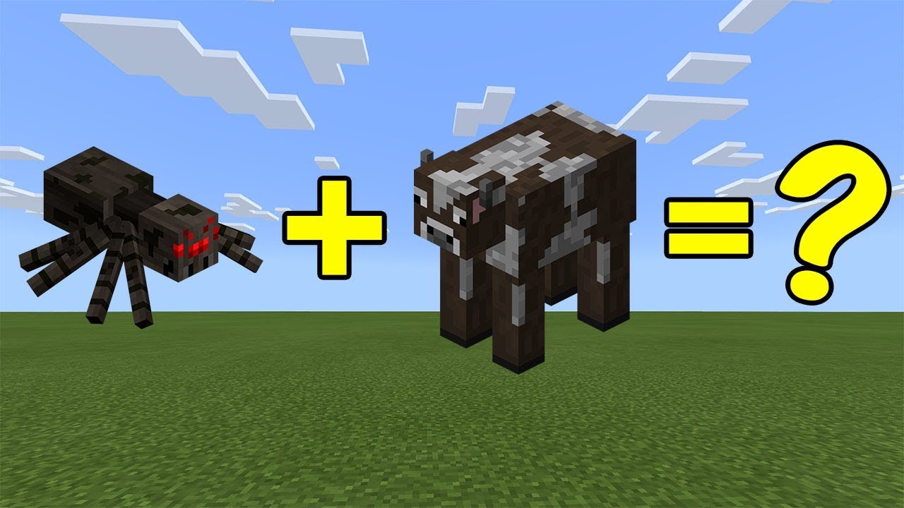 I Combined a Spider and a Cow in Minecraft - Here's What Happened ...