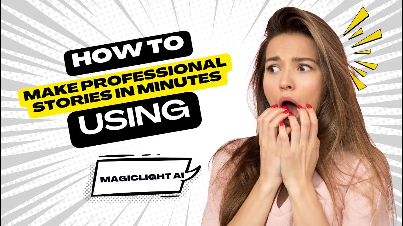How to Make Professional Stories in Minutes Using MagicLight - YouTube
